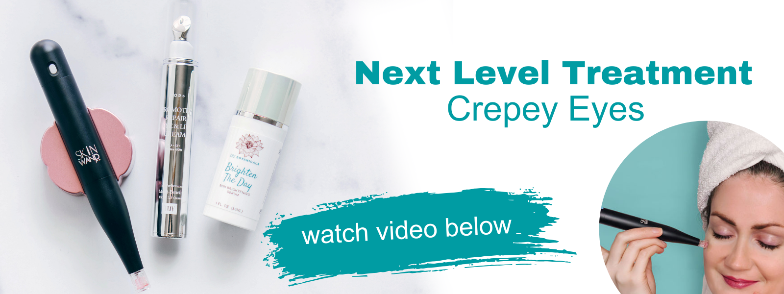 Crepey Eyes - Christine Byer Esthetics